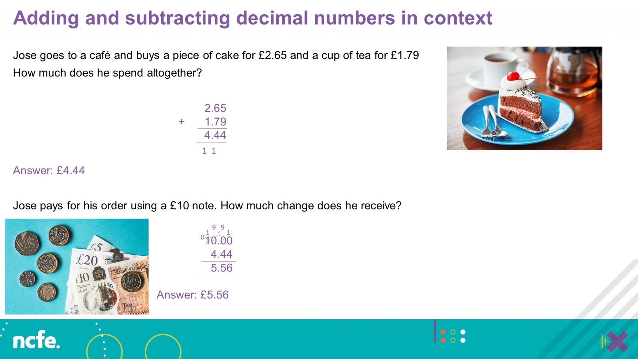 Maths – NCFE Functional Skills – L1.11 Decimal to 2dp | PiPeLine ...